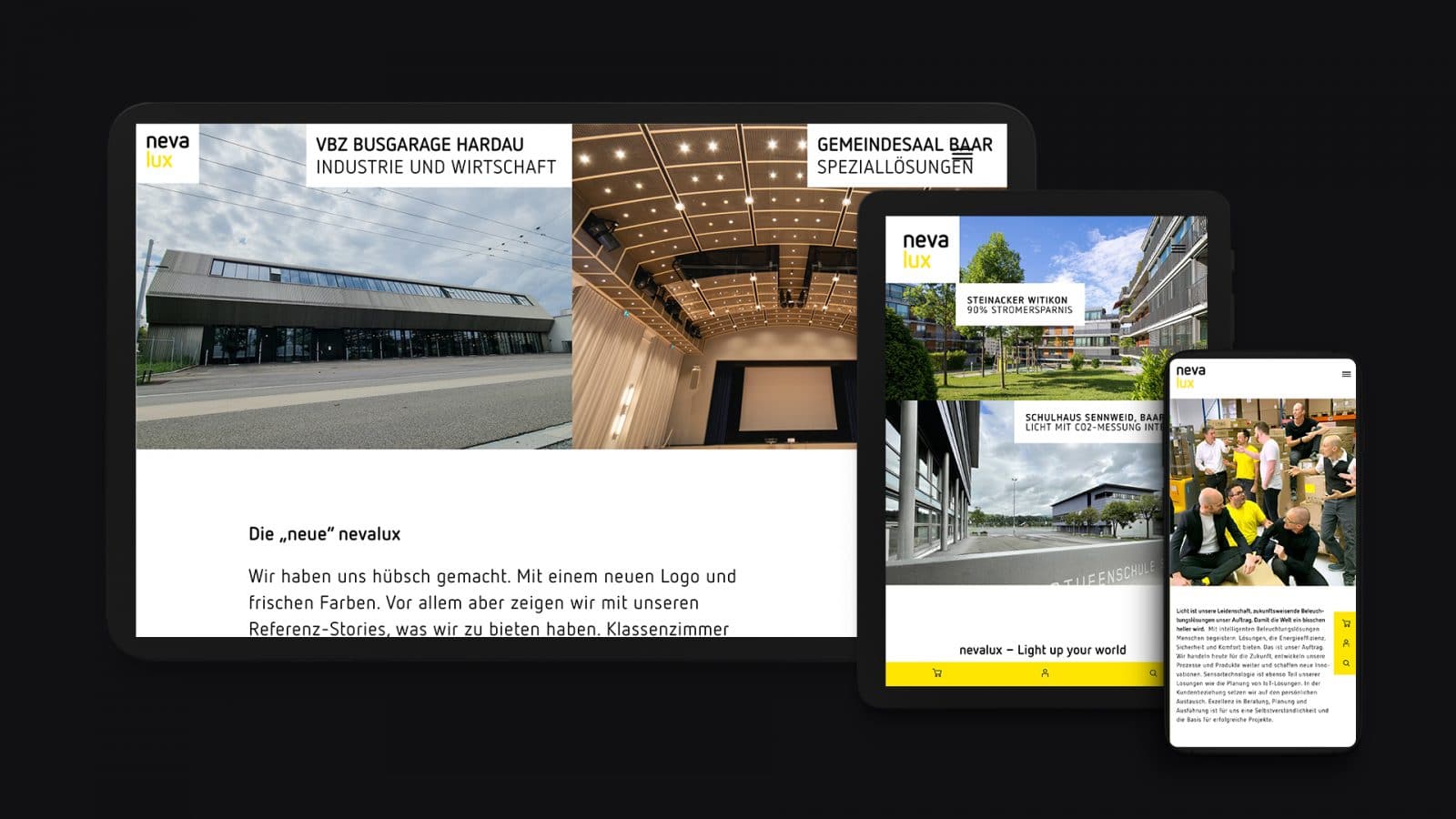 nevalux Rebranding